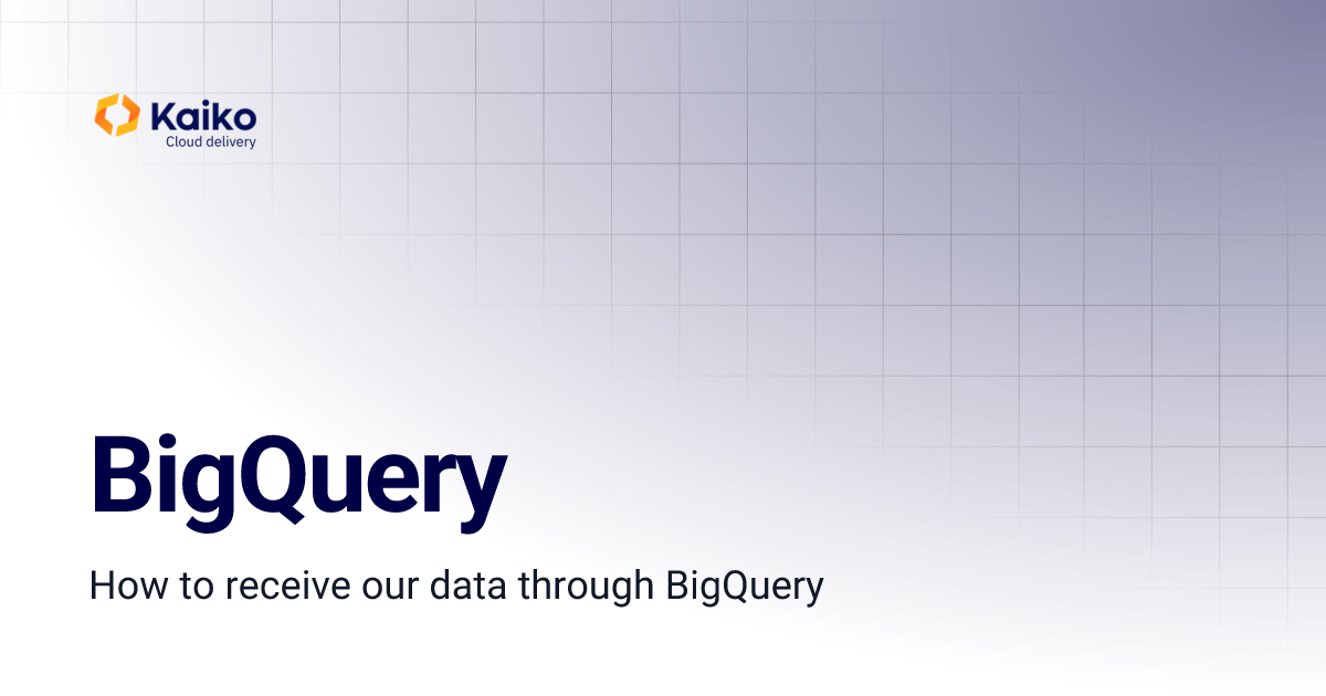 BigQuery | Developer Hub