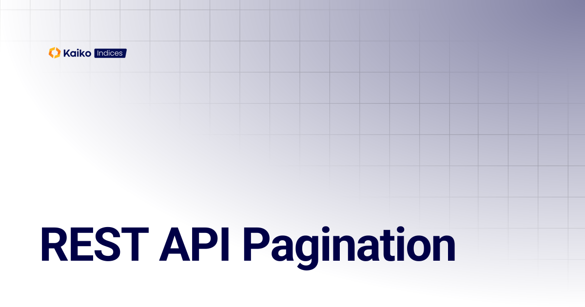 REST API Pagination | Developer Hub